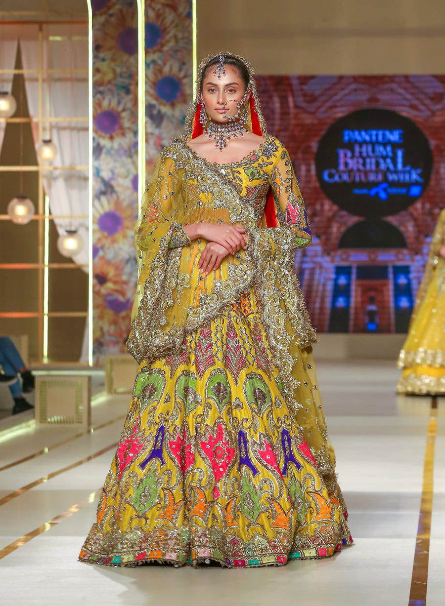 Bridal Festive Mayon – Luxury Mayon & Mehndi Bridal Dresses | Kashees ...