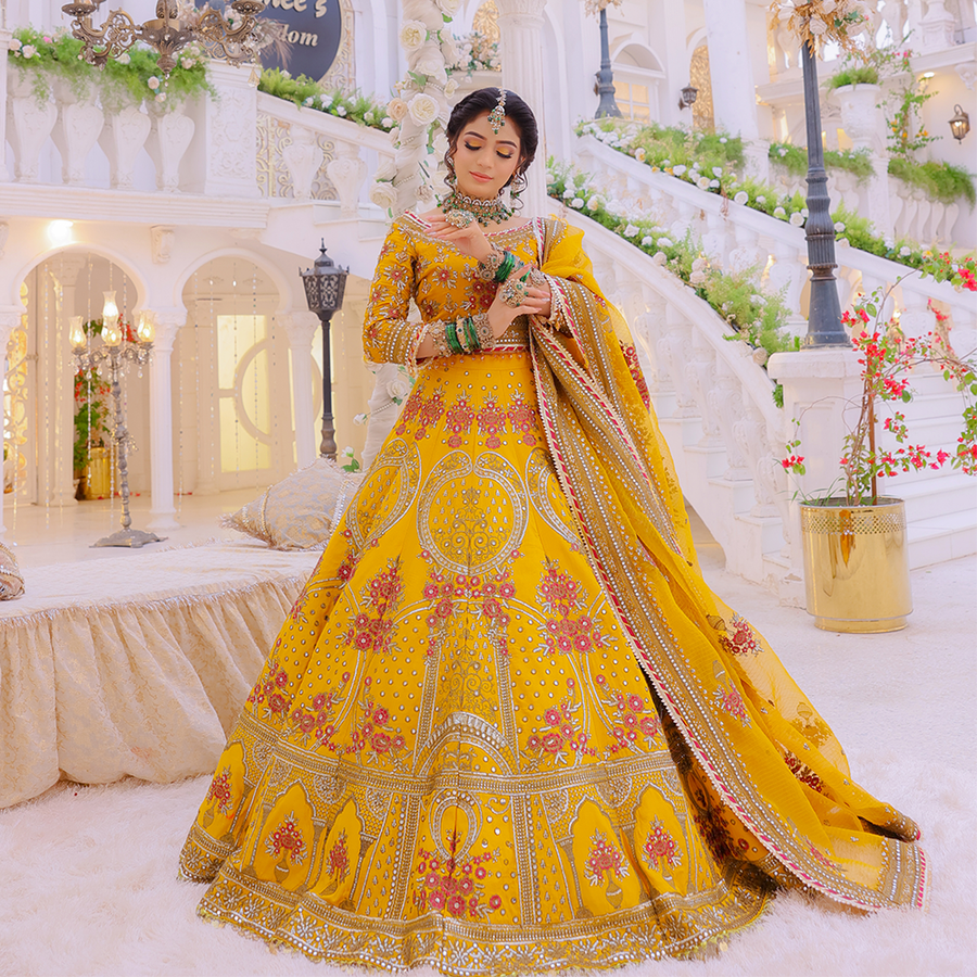 Unstitched Shadi Mubarak – Kashees Boutique